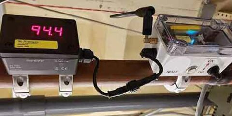 Nitrogen Gas Flow Meters Free Rental - Measure online in real time